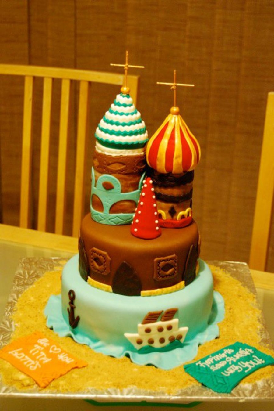 St Basil Cathedral - CakeCentral.com