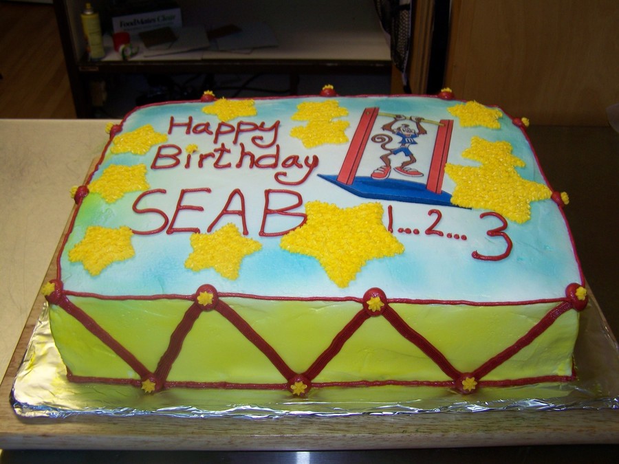 My Gym Birthday - CakeCentral.com