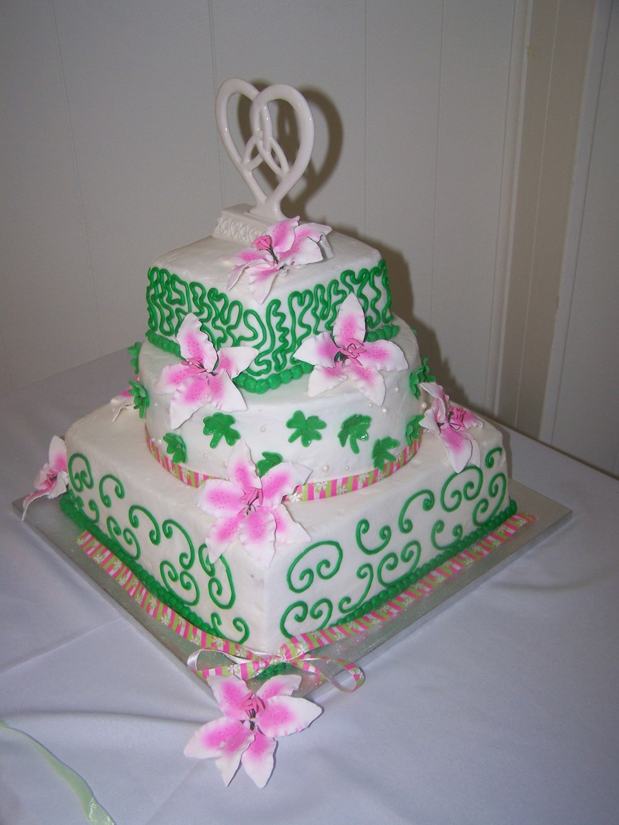 Irish Wedding - CakeCentral.com