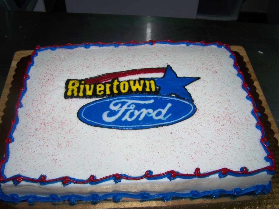 Rivertown Ford Logo - CakeCentral.com