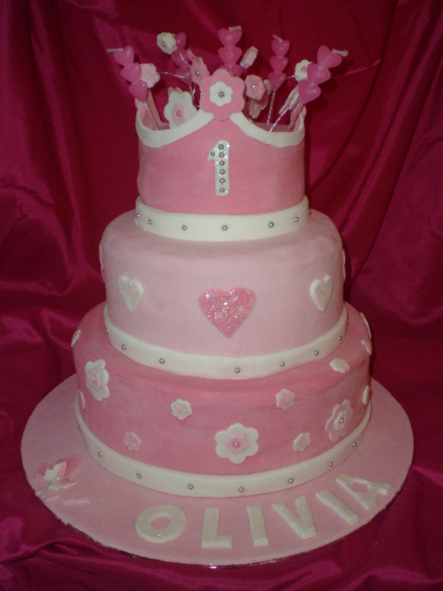 First Birthday Cake - CakeCentral.com