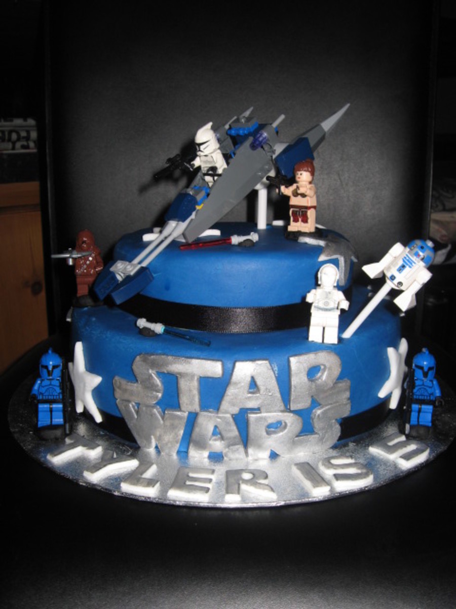 Lego Star Wars Birthday Cake - CakeCentral.com