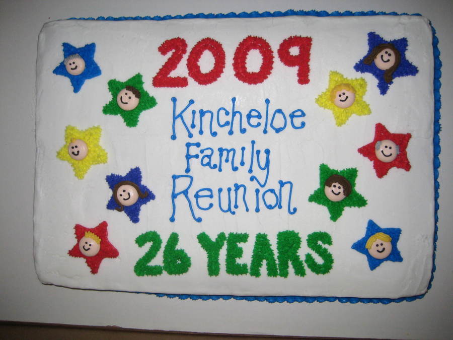Family Reunion Cake - CakeCentral.com