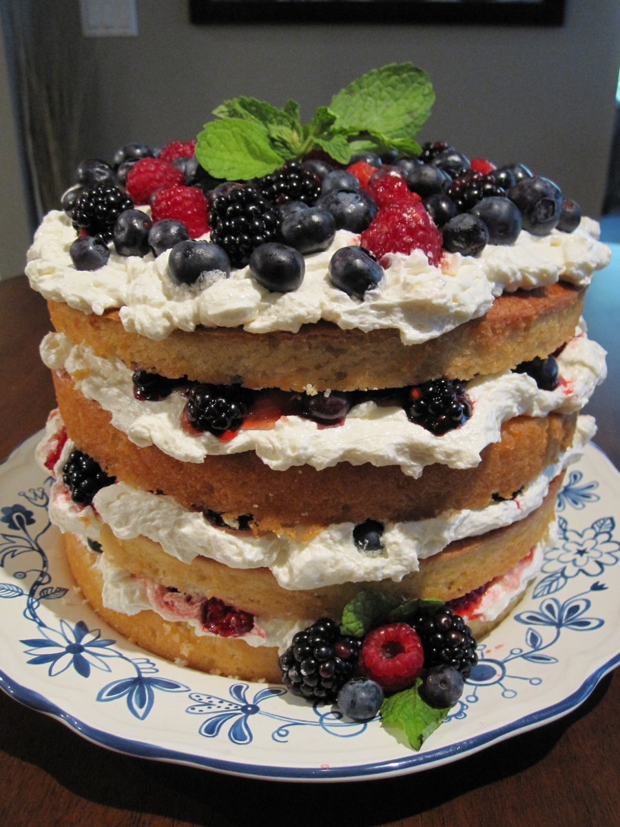 Berry Layer Cake - CakeCentral.com
