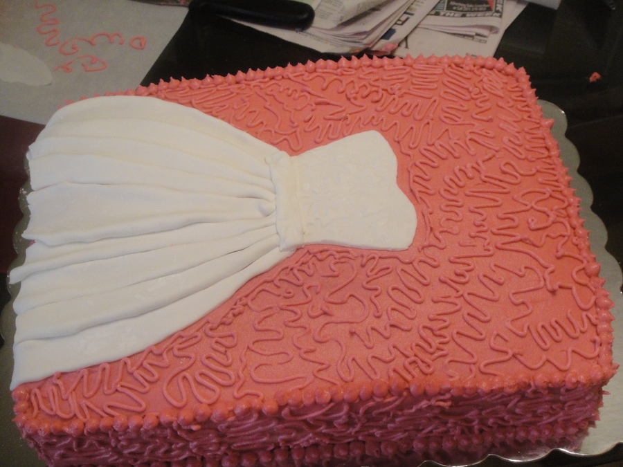 Another Wedding Dress - CakeCentral.com