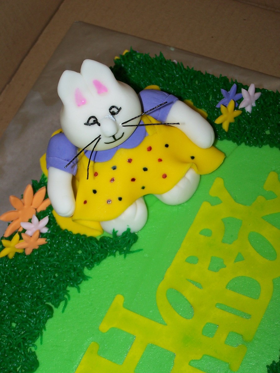 Max And Ruby Birthday Cake - CakeCentral.com