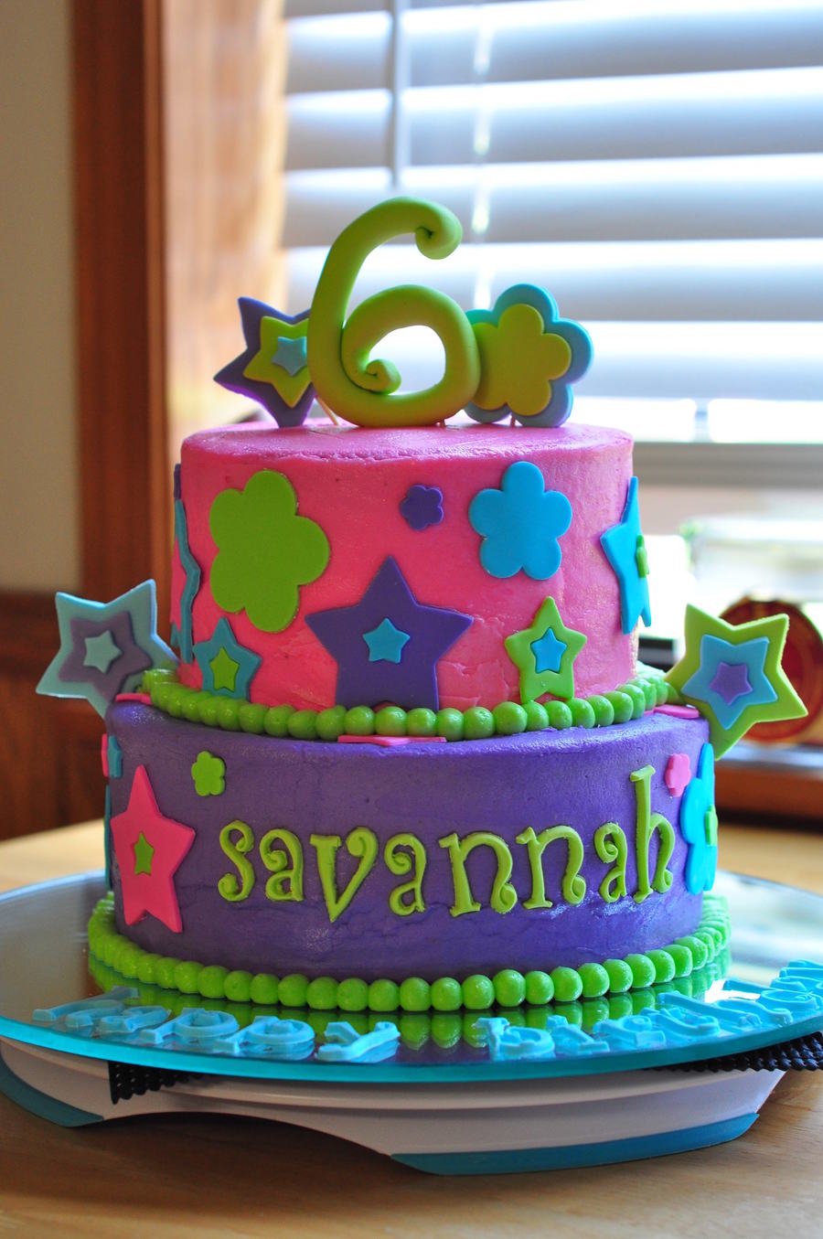 6Th Birthday Cake - CakeCentral.com