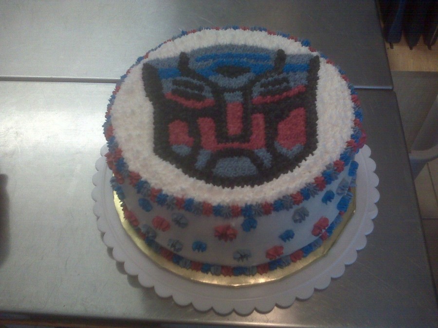 Transformer Cake - CakeCentral.com