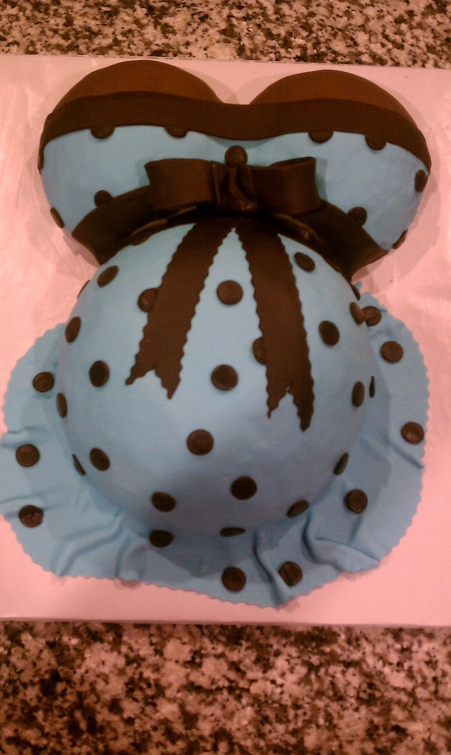 Belly Cake - CakeCentral.com