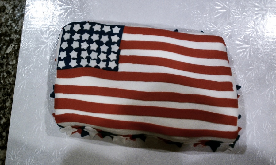 American Flag - CakeCentral.com