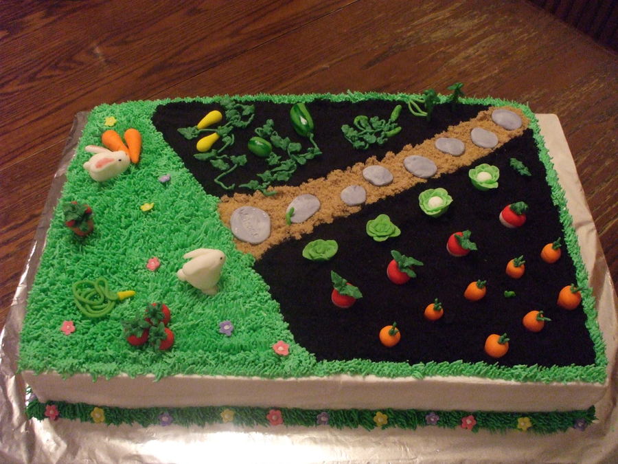 Bunny Garden - CakeCentral.com