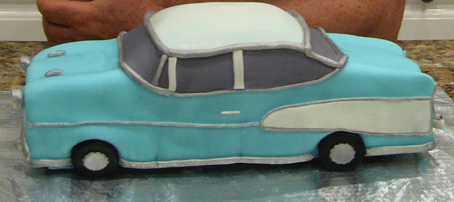 57 Chevy Bel Air - CakeCentral.com