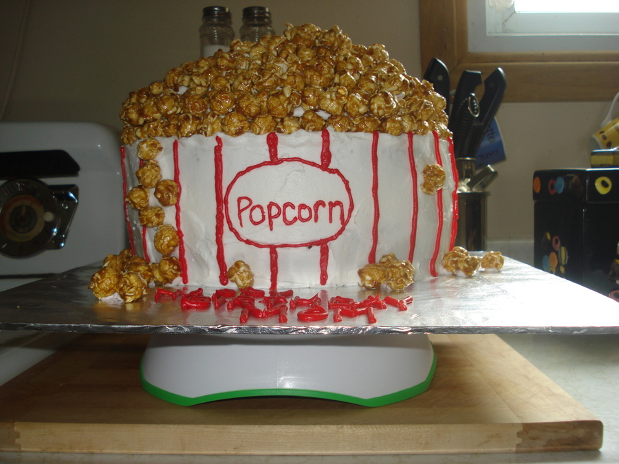 Popcorn Cake - CakeCentral.com