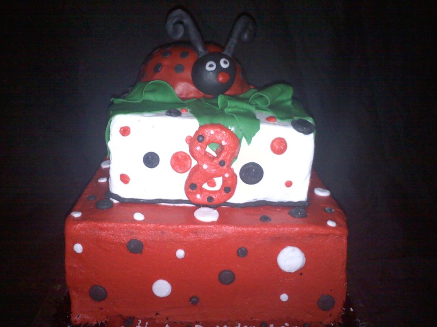Lady Bug Birthday Cake - CakeCentral.com