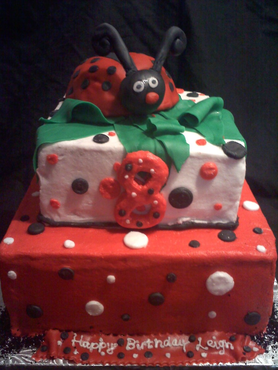 Lady Bug Birthday Cake - CakeCentral.com