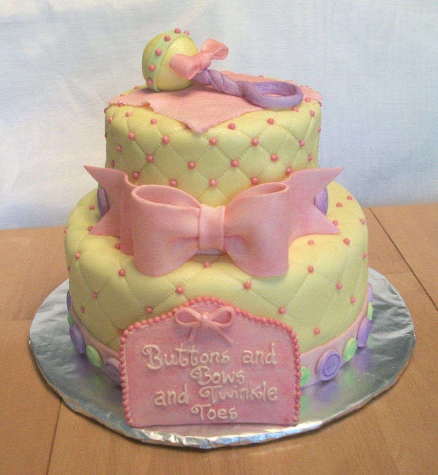 Buttons And Bows - CakeCentral.com