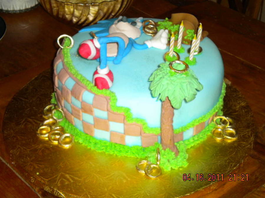 Sonic Hedgehog - CakeCentral.com