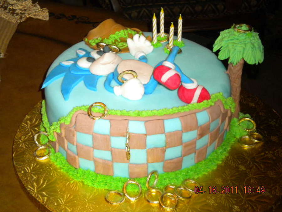 Sonic Hedgehog - CakeCentral.com