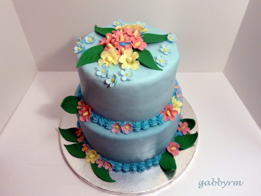Hawaii Luau Cake - CakeCentral.com