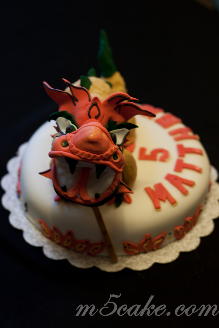 Chinese Dragon Birthday Cake - Dragon Chino - CakeCentral.com
