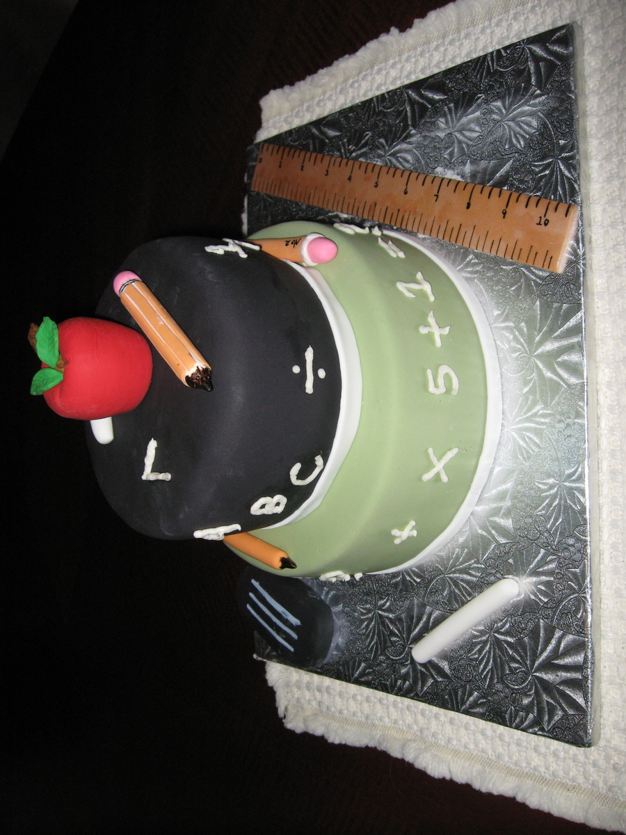 Alphabet And Geometry - CakeCentral.com