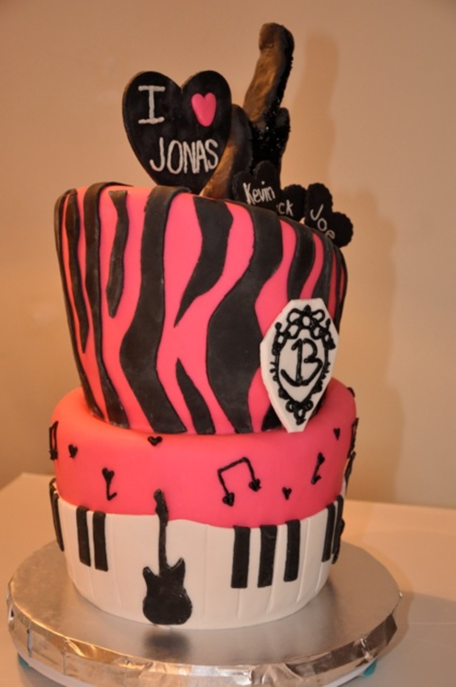 Jonas Brothers Cake - CakeCentral.com