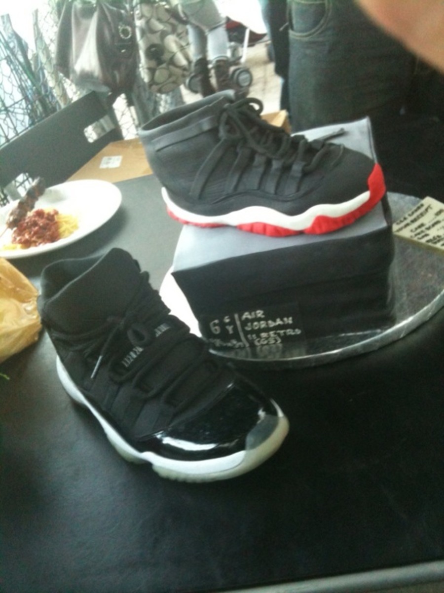 Jordan Xi Sneaker Cake - CakeCentral.com