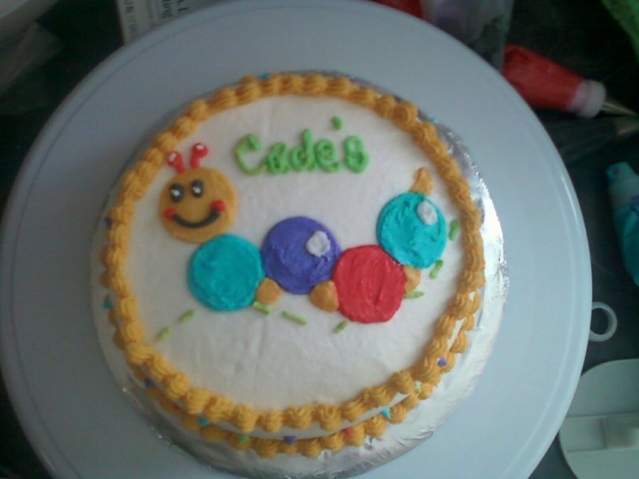 Baby Einstein Catapillar - CakeCentral.com