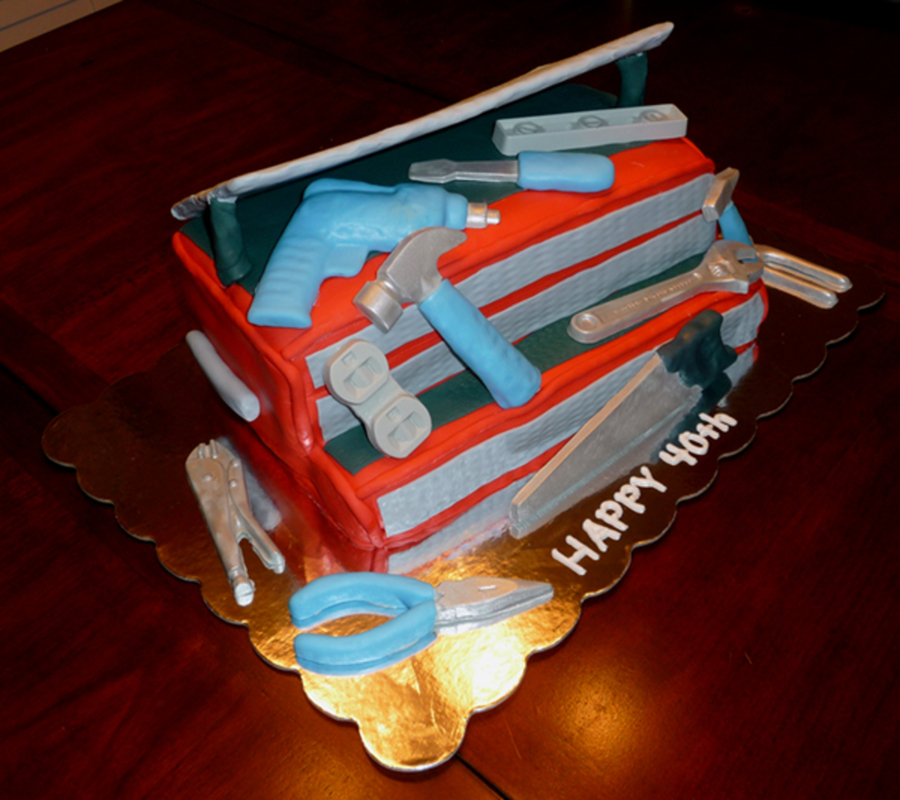 Tool Box Cake - CakeCentral.com