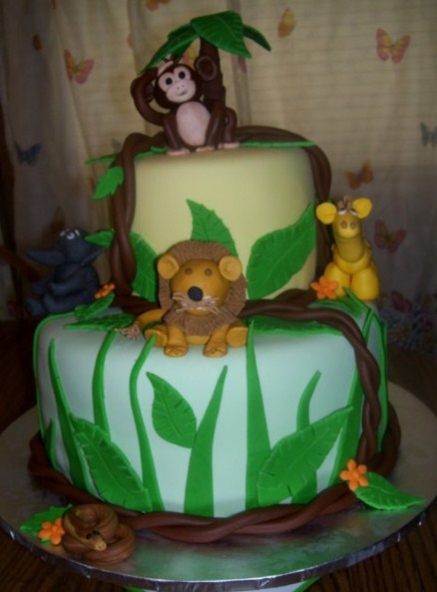 Baby Shower Jungle - CakeCentral.com