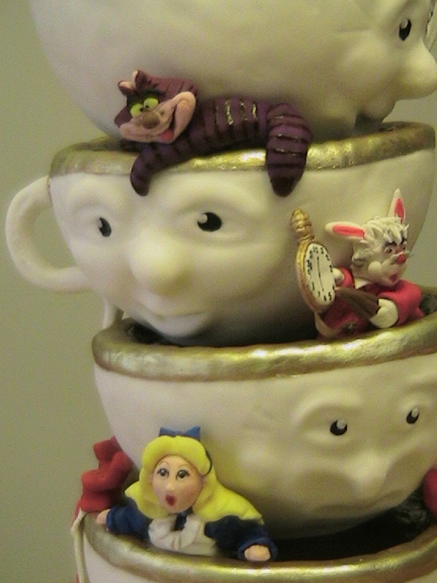 Alice & Friends Tea Cups - CakeCentral.com