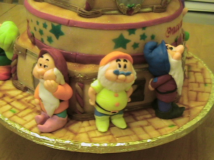 Snow White And The Seven Dwarfs Cake - CakeCentral.com