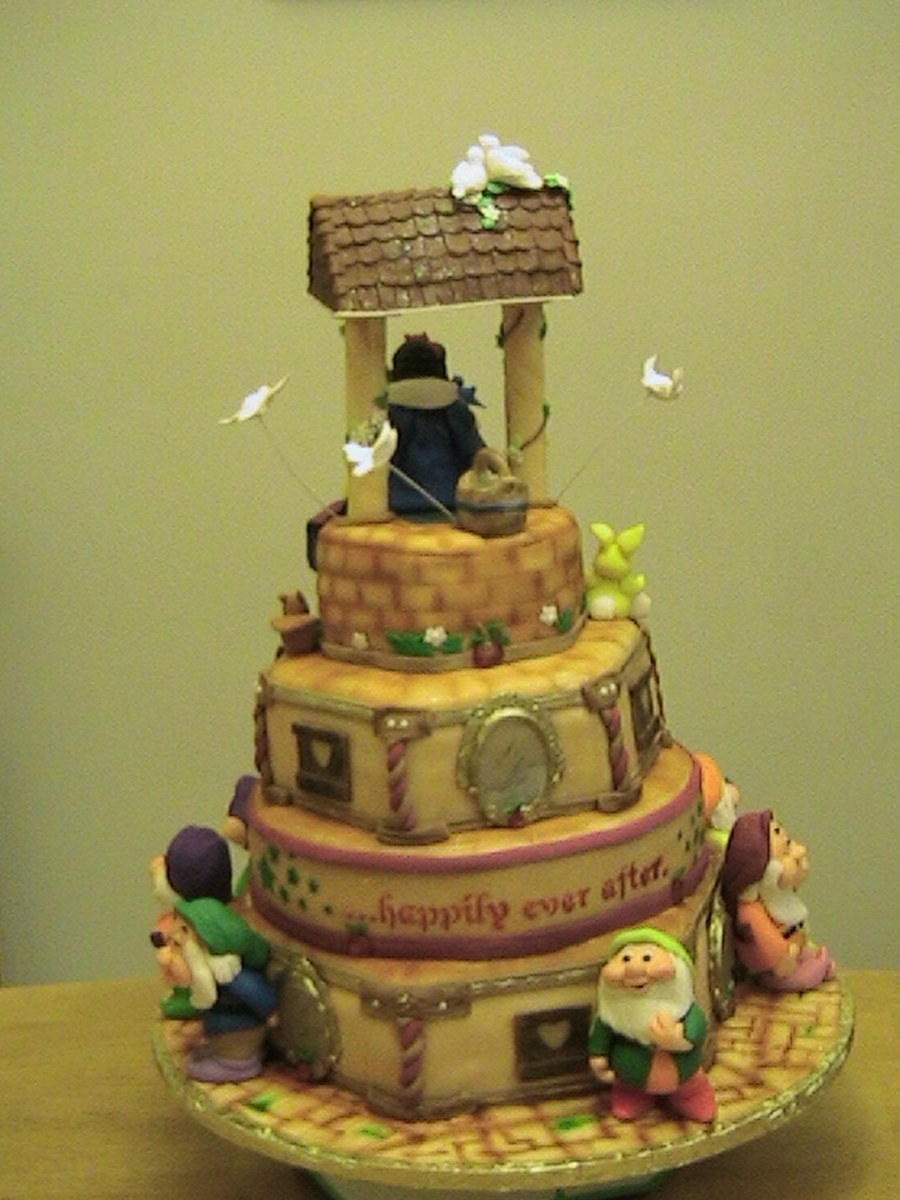 Snow White And The Seven Dwarfs Cake - CakeCentral.com