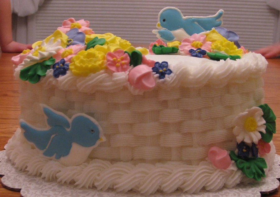 Spring Time Basket - CakeCentral.com