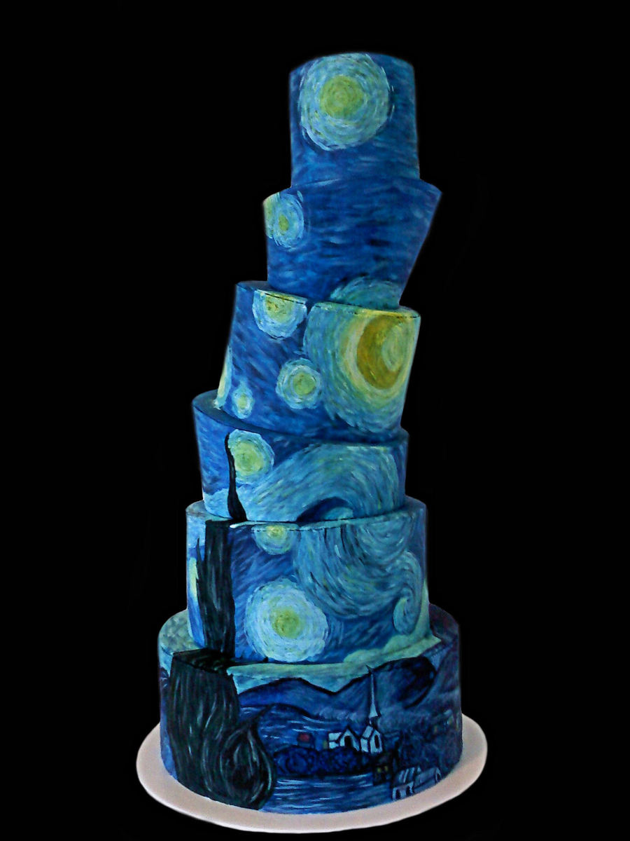 Sweet Starry Night - CakeCentral.com