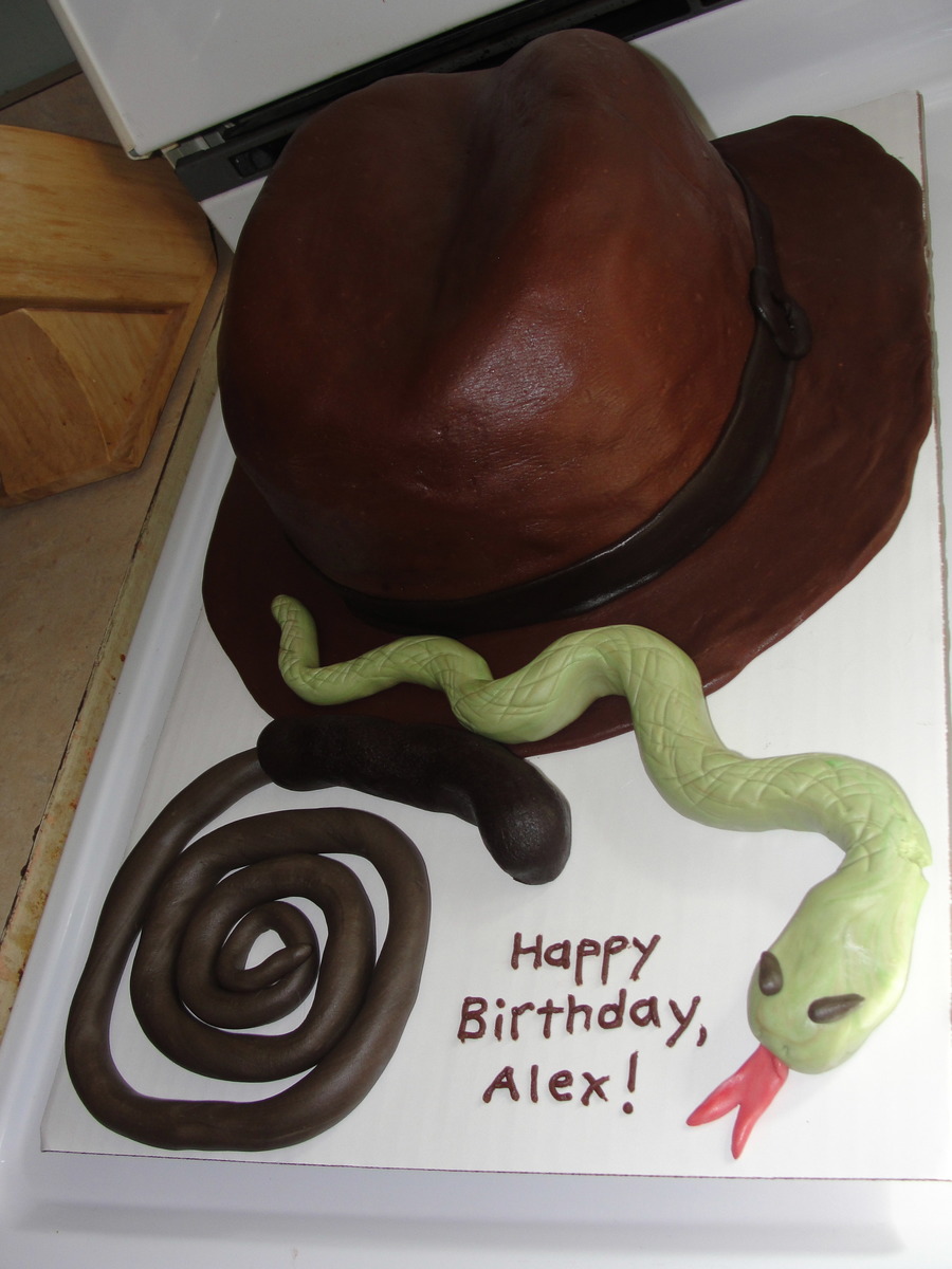 Indiana Jones Cake - CakeCentral.com