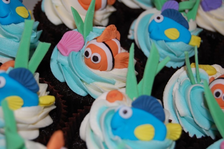 Finding Nemo Cupcakes - CakeCentral.com