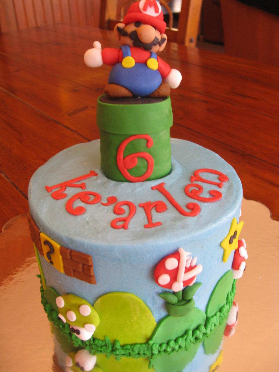 Mario Bros. Cake - CakeCentral.com
