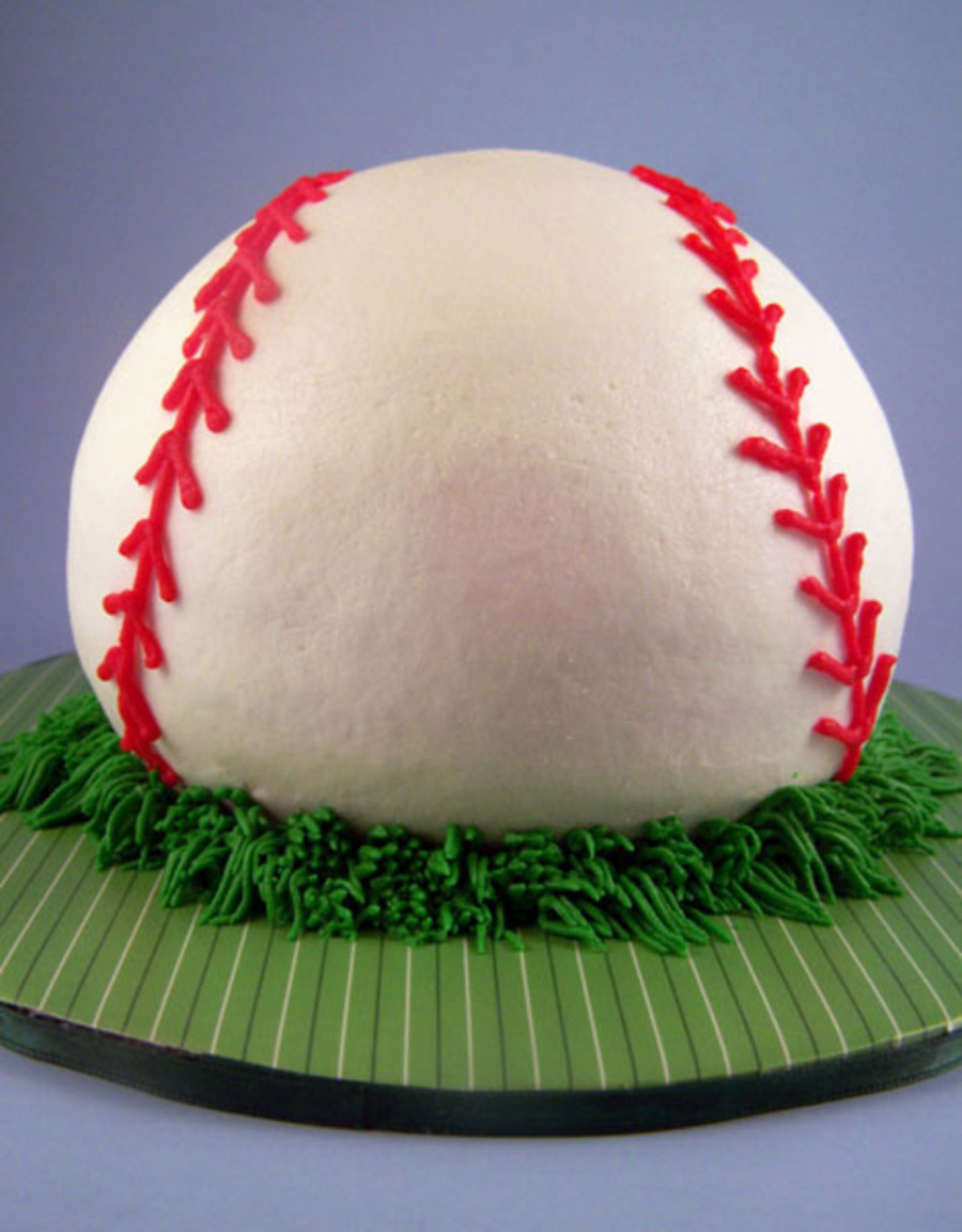 Baseball Cake - CakeCentral.com
