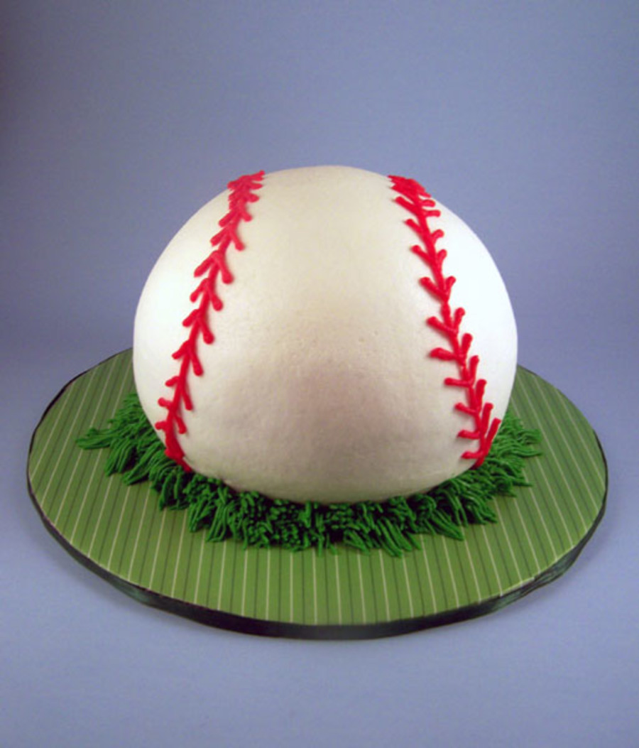Baseball Cake - CakeCentral.com