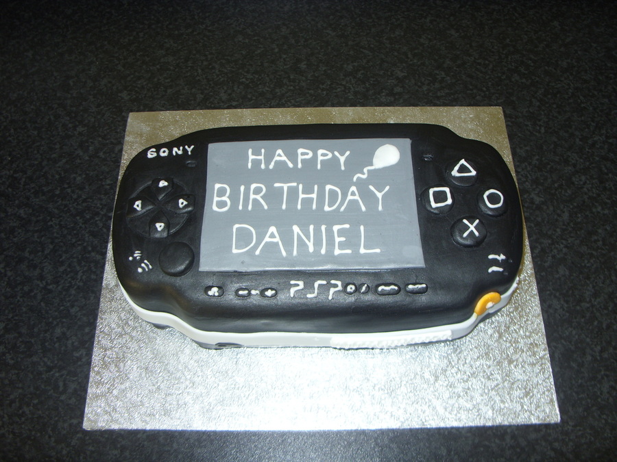 Daniel's Psp Birthday Cake - CakeCentral.com