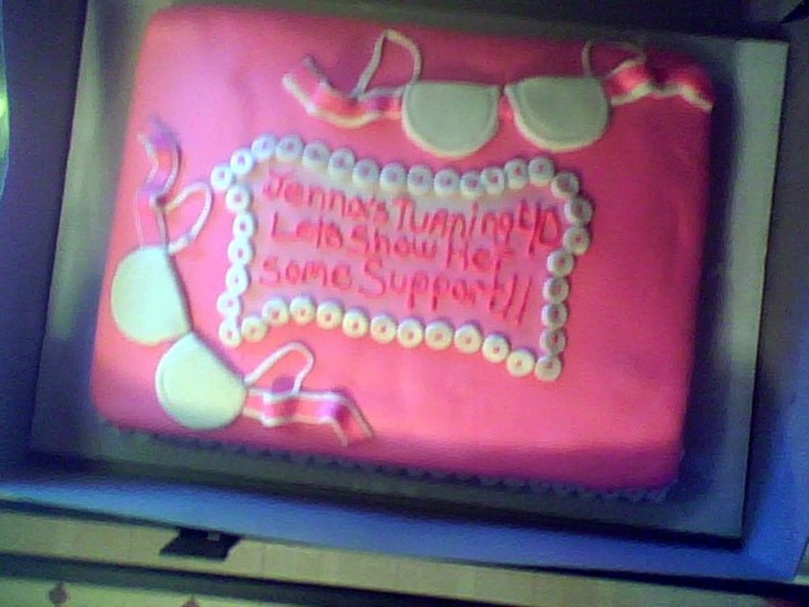 Bra Cake - CakeCentral.com