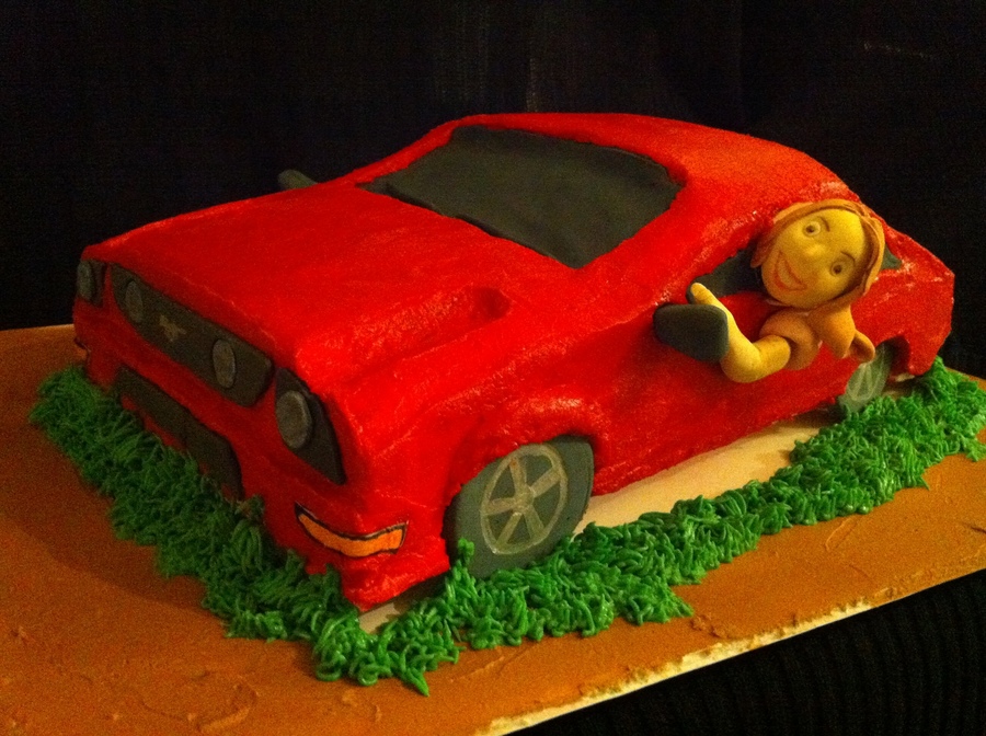 Ford Mustang Cake - CakeCentral.com
