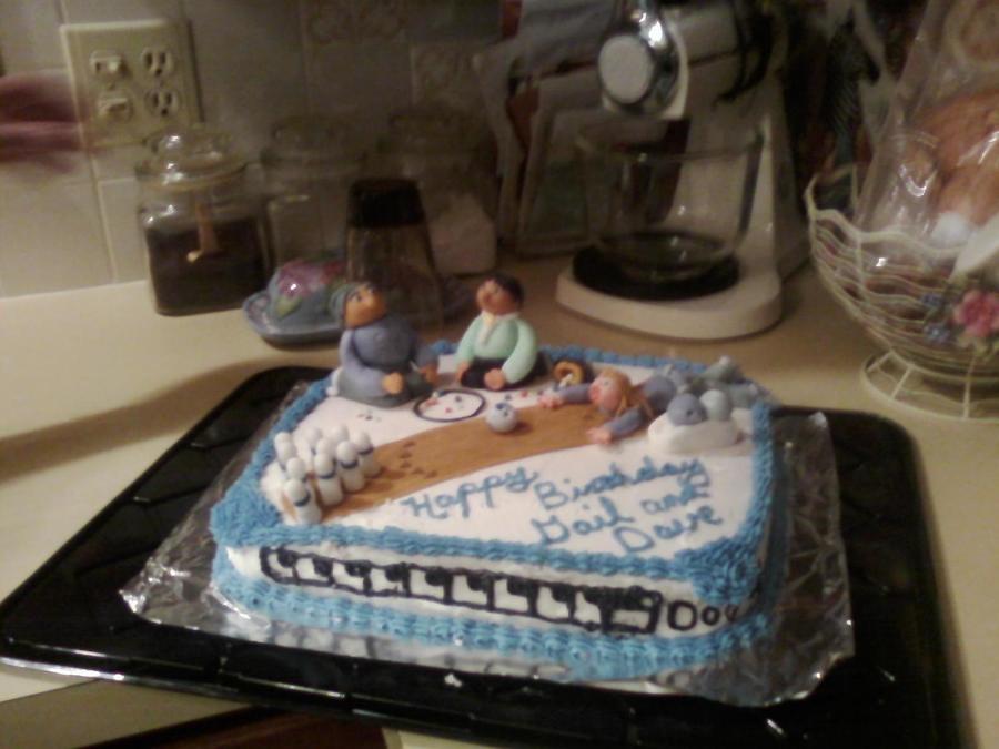 Happy Birthday Gail And Dad - CakeCentral.com