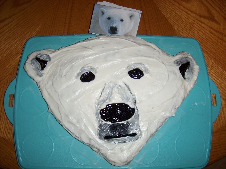 Polar Bear Cake - CakeCentral.com