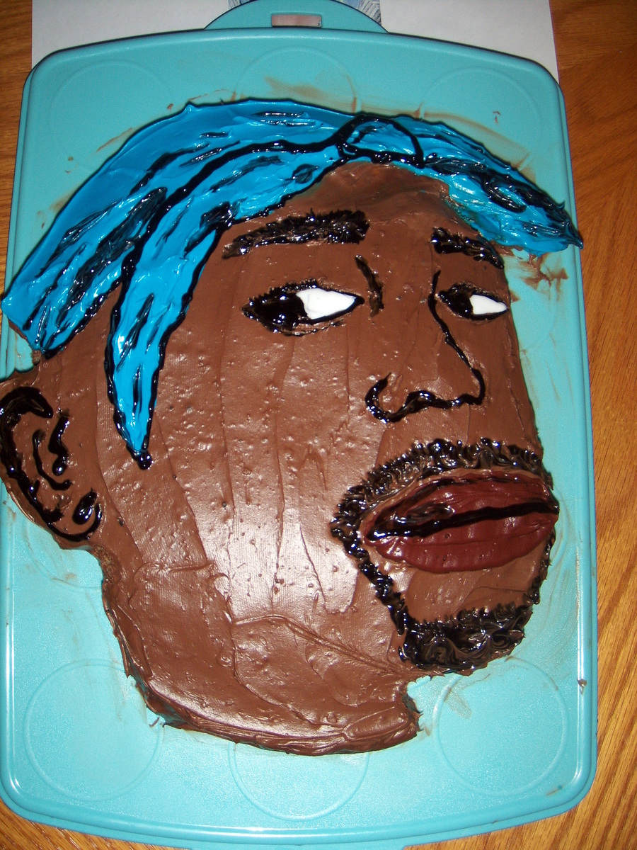 Tupac Cake - CakeCentral.com