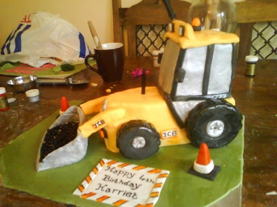Jcb Digger - CakeCentral.com