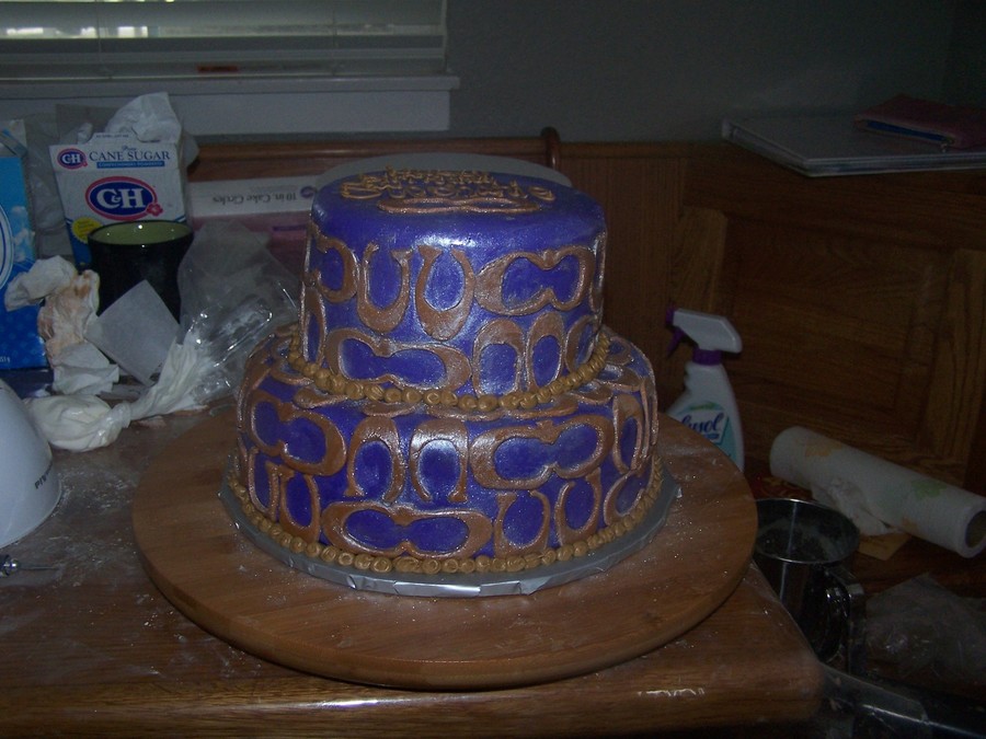 Coach Cake - CakeCentral.com