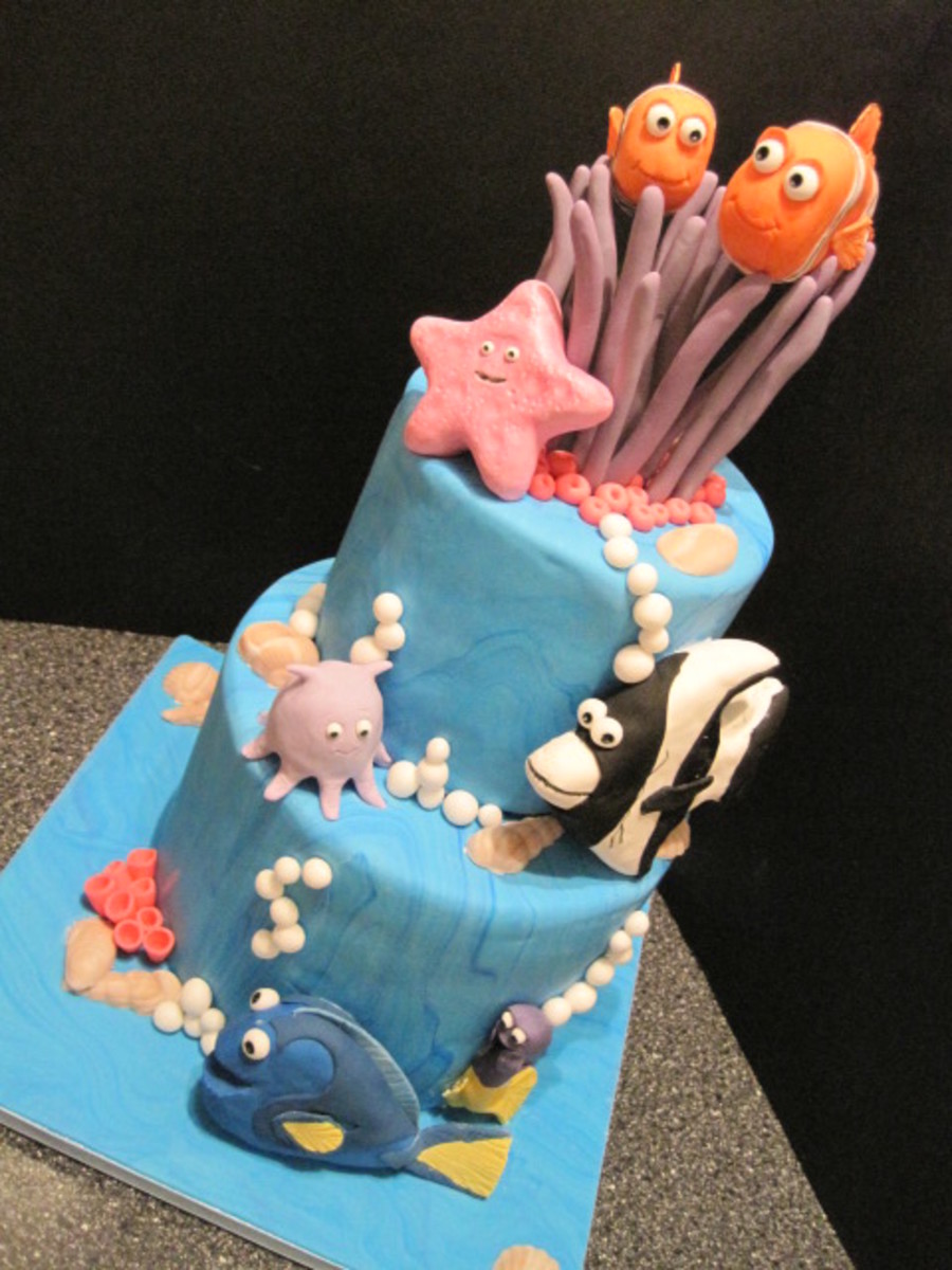 Finding Nemo Cake - CakeCentral.com
