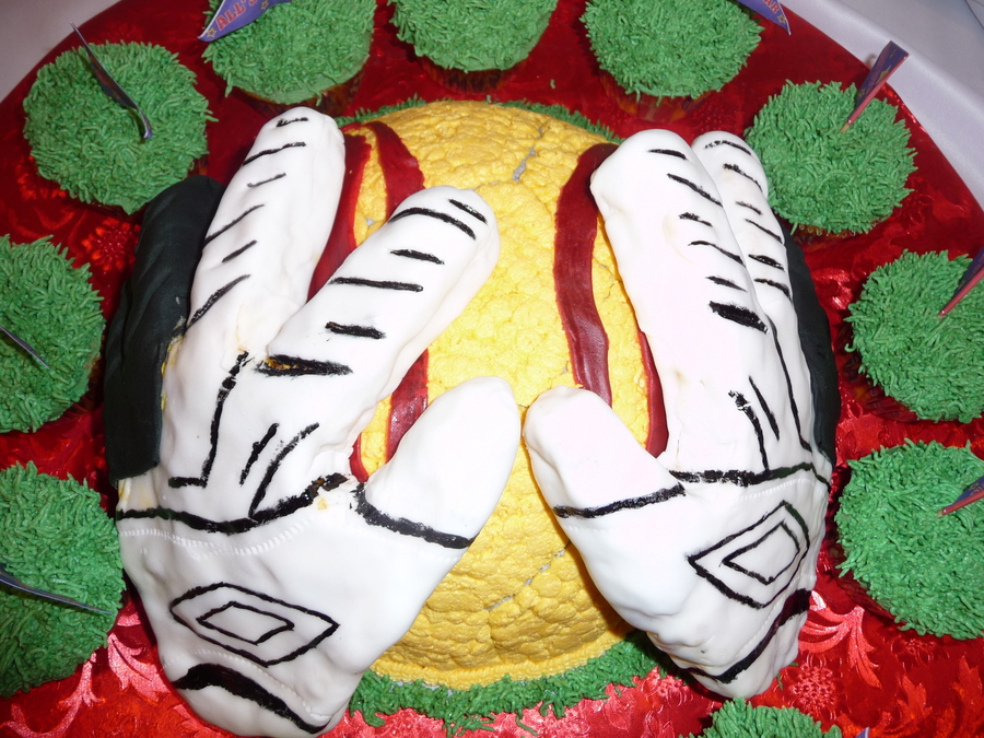 Soccer Goalie Cake - CakeCentral.com